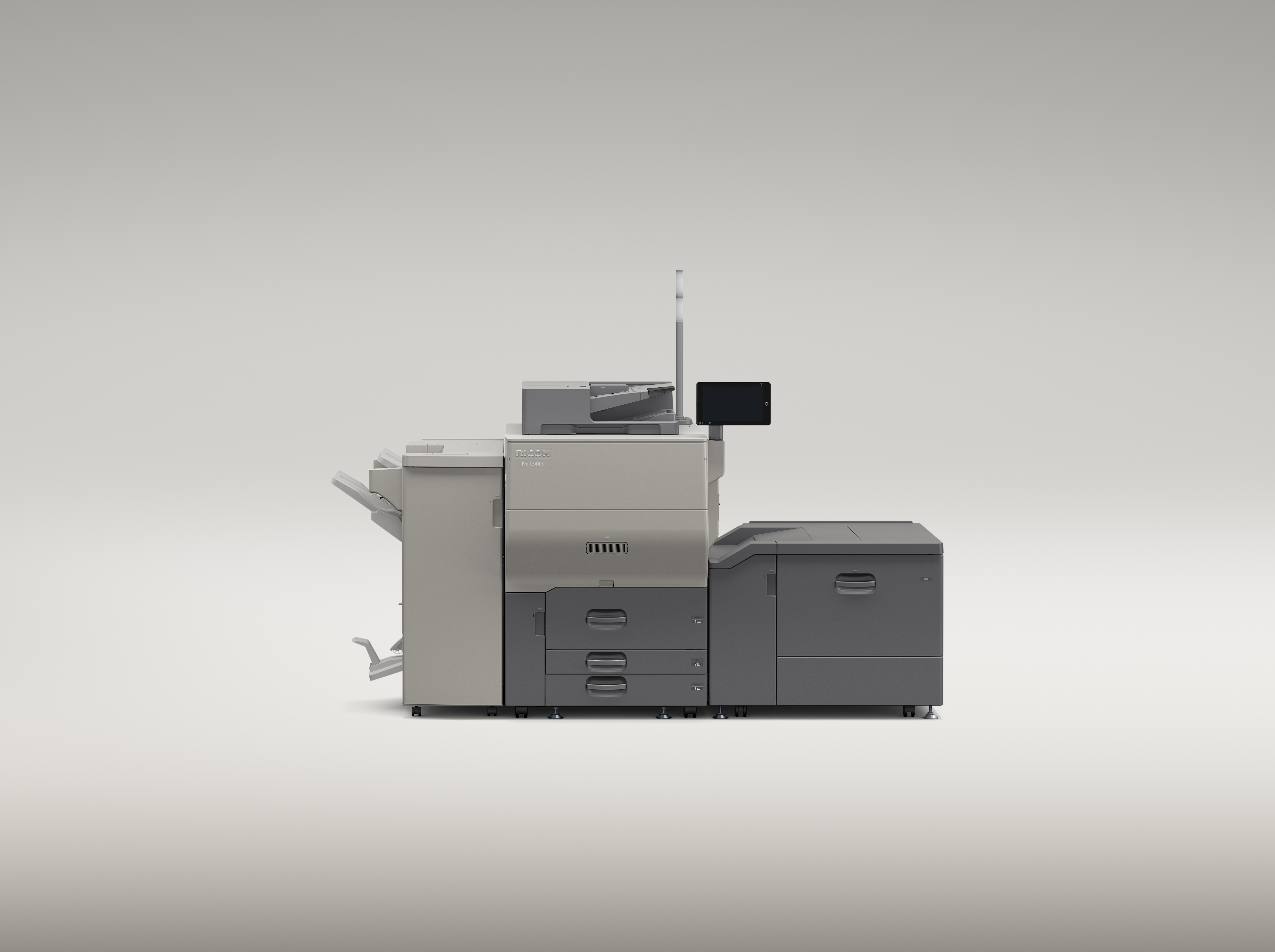 Faster operation and greater usability powered by the new RICOH Pro ...