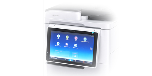Ricoh Smart Operation Panel | Ricoh Suisse